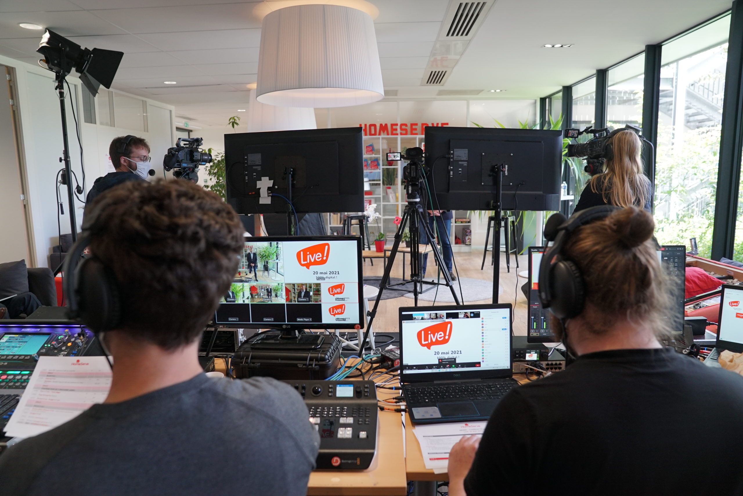 Homeserve 20th anniversary live streaming - Bluevista