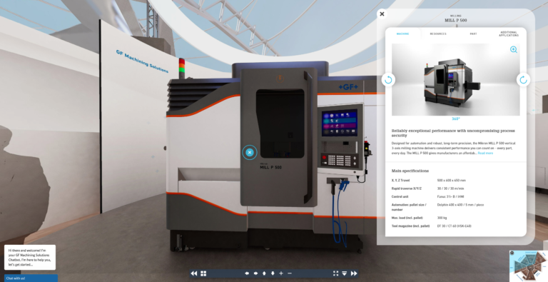 GF Machining Solutions Virtual Showroom - Bluevista